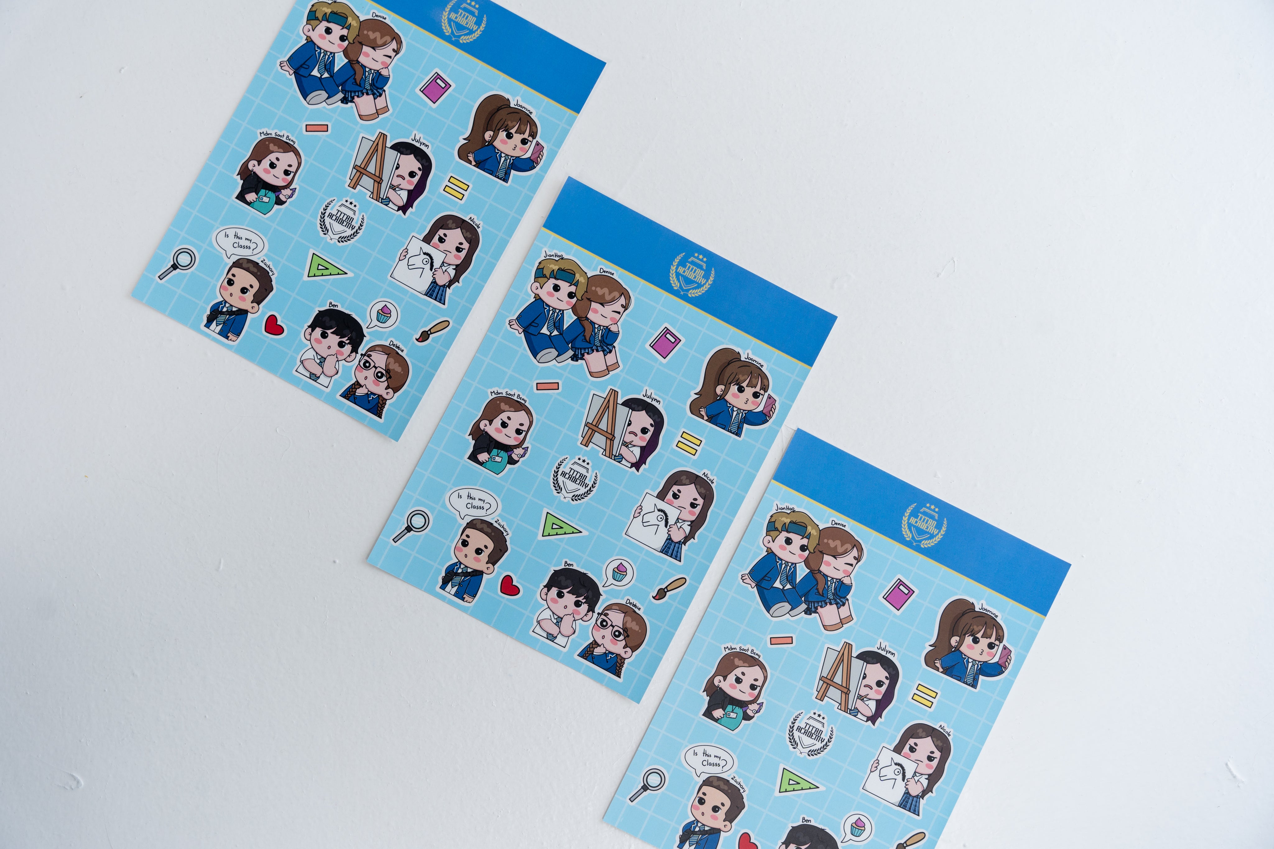 Titan Academy Stickers – TEAM TITAN STORE