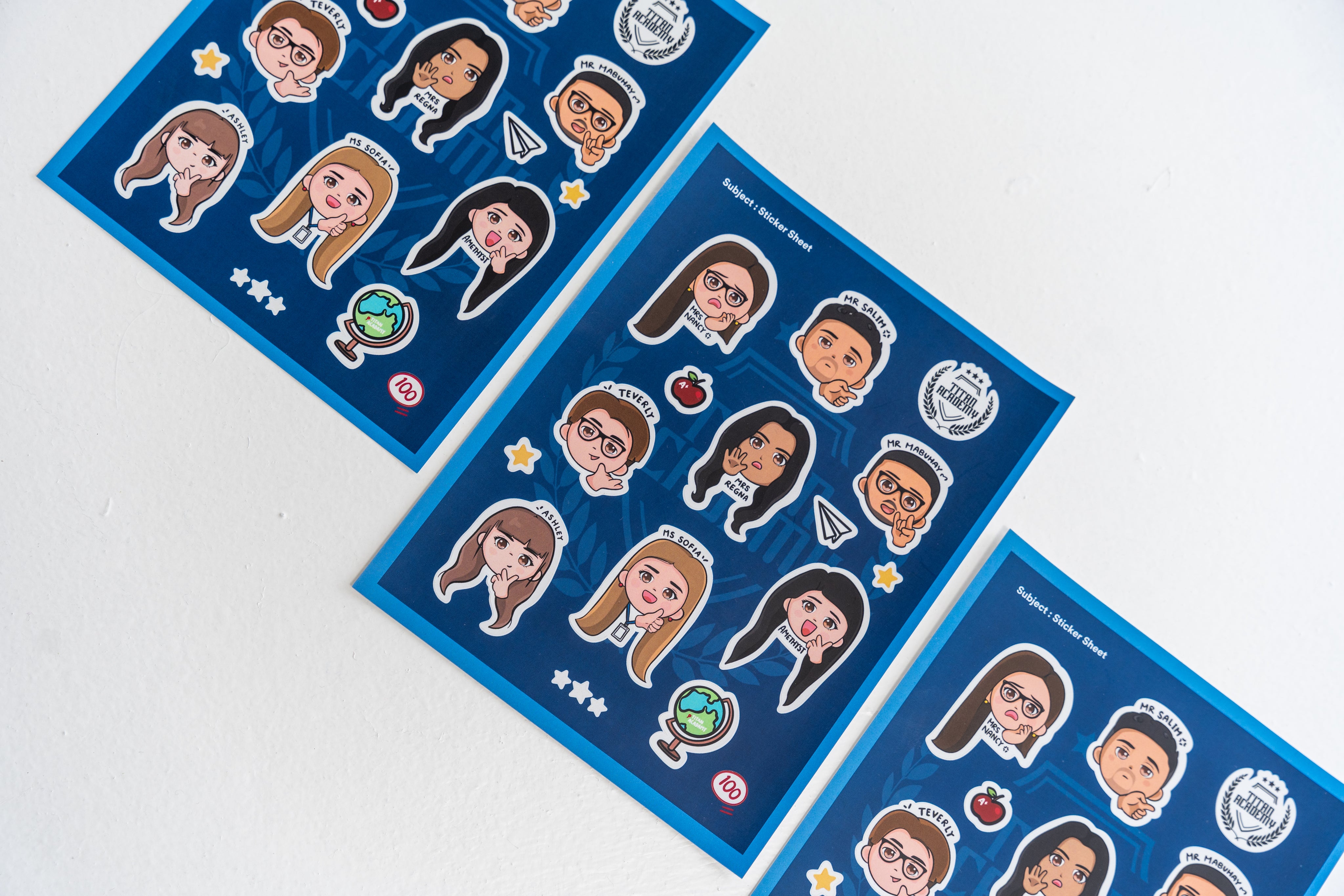 Titan Academy Stickers – TEAM TITAN STORE
